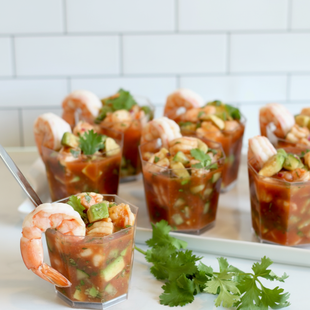 Shrimp Cocktail Shooters – Cooked by Conte
